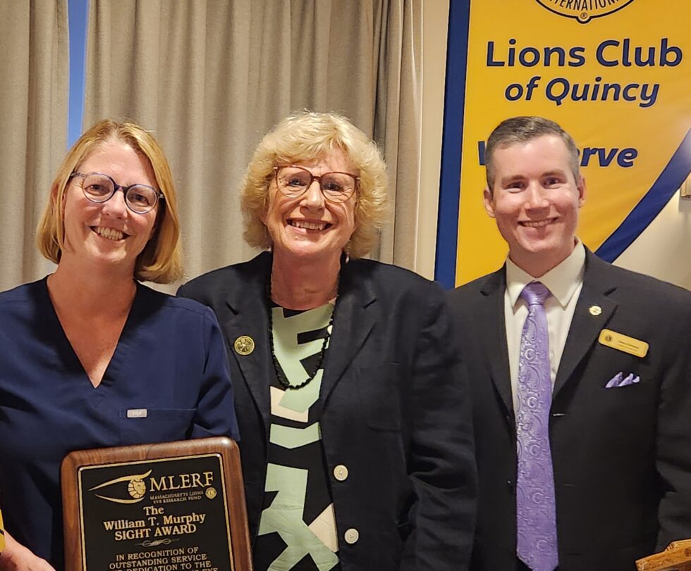 Seeing the Impact: Dr. Hopkins Receives Lions Club Award | Manet ...